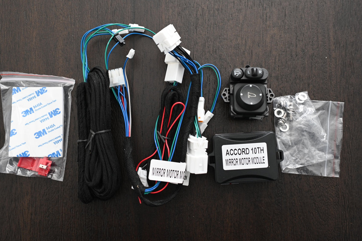 POWER FOLDING MIRROR MOTOR KIT FOR 2018-2022 HONDA ACCORD – brace1 ...